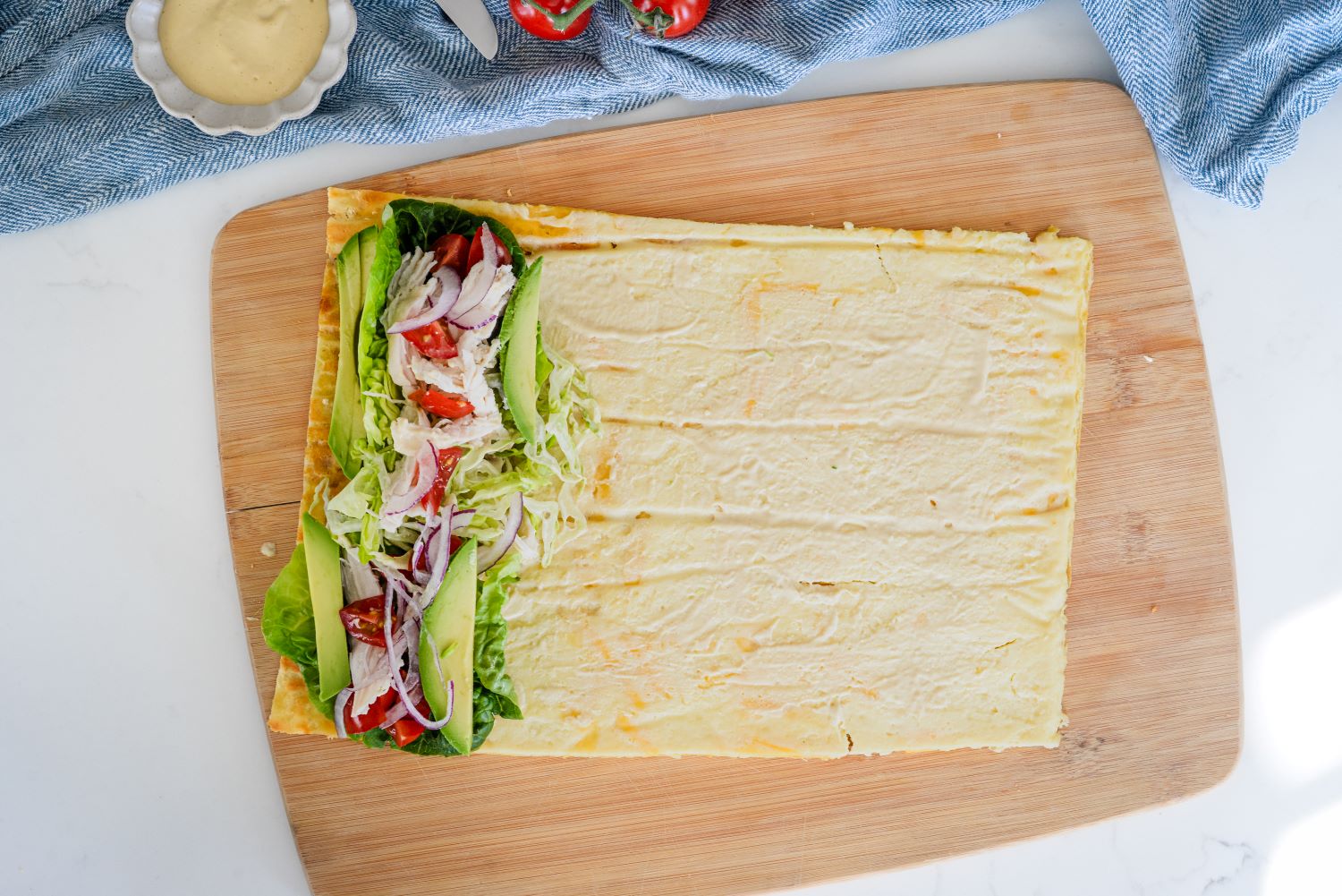 Cottage Cheese and Egg Flatbread I U.S. Dairy | U.S. Dairy