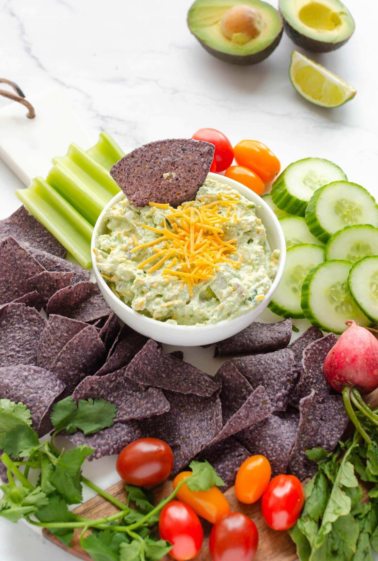 Cheesy Guacamole Dip Recipe | U.S. Dairy