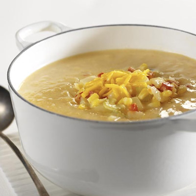 Cheesy Corn Chowder Recipe | U.S. Dairy