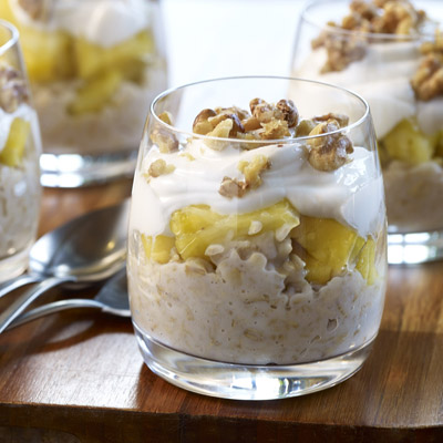 Tropical Oatmeal Parfait | U.S. Dairy