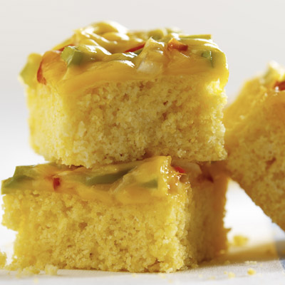 Cheddar Cornbread Squares Recipe | U.S. Dairy